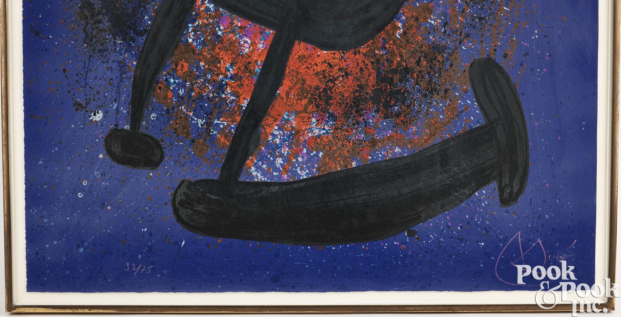 Joan Miró | Le Grand Ecart (The Great Gap) (1975) | MutualArt