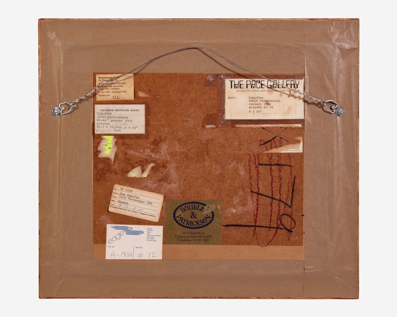 Jean Dubuffet | Trois Personnages (1963) | MutualArt