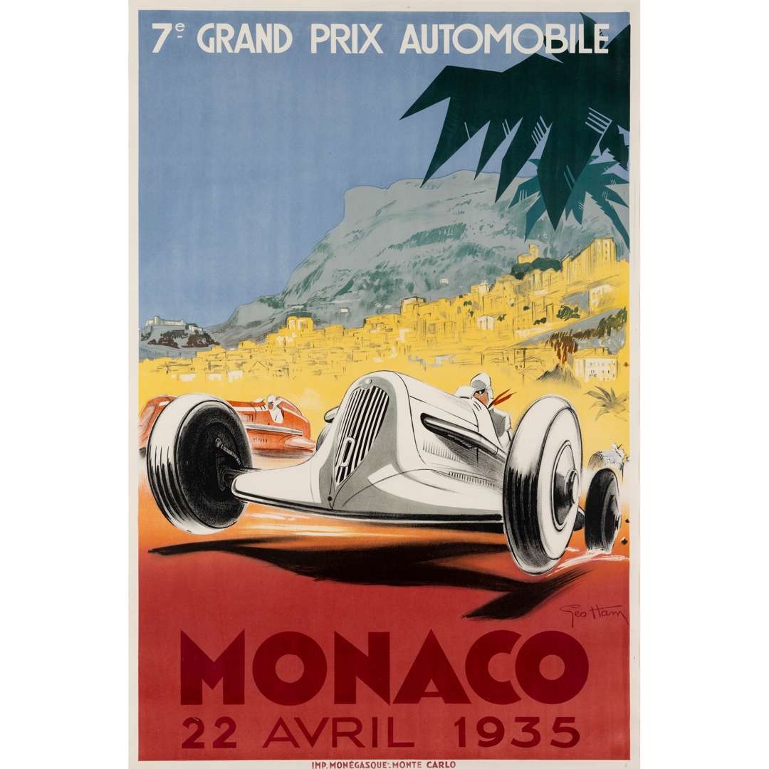 Géo‏ Ham | MONACO GRAND PRIX 1935 (1935) | MutualArt