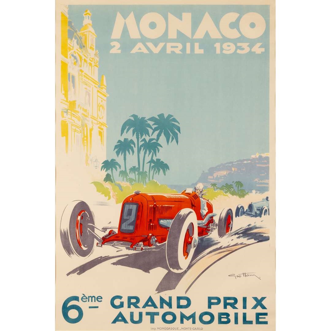 Géo‏ Ham | MONACO GRAND PRIX 1934 (1934) | MutualArt