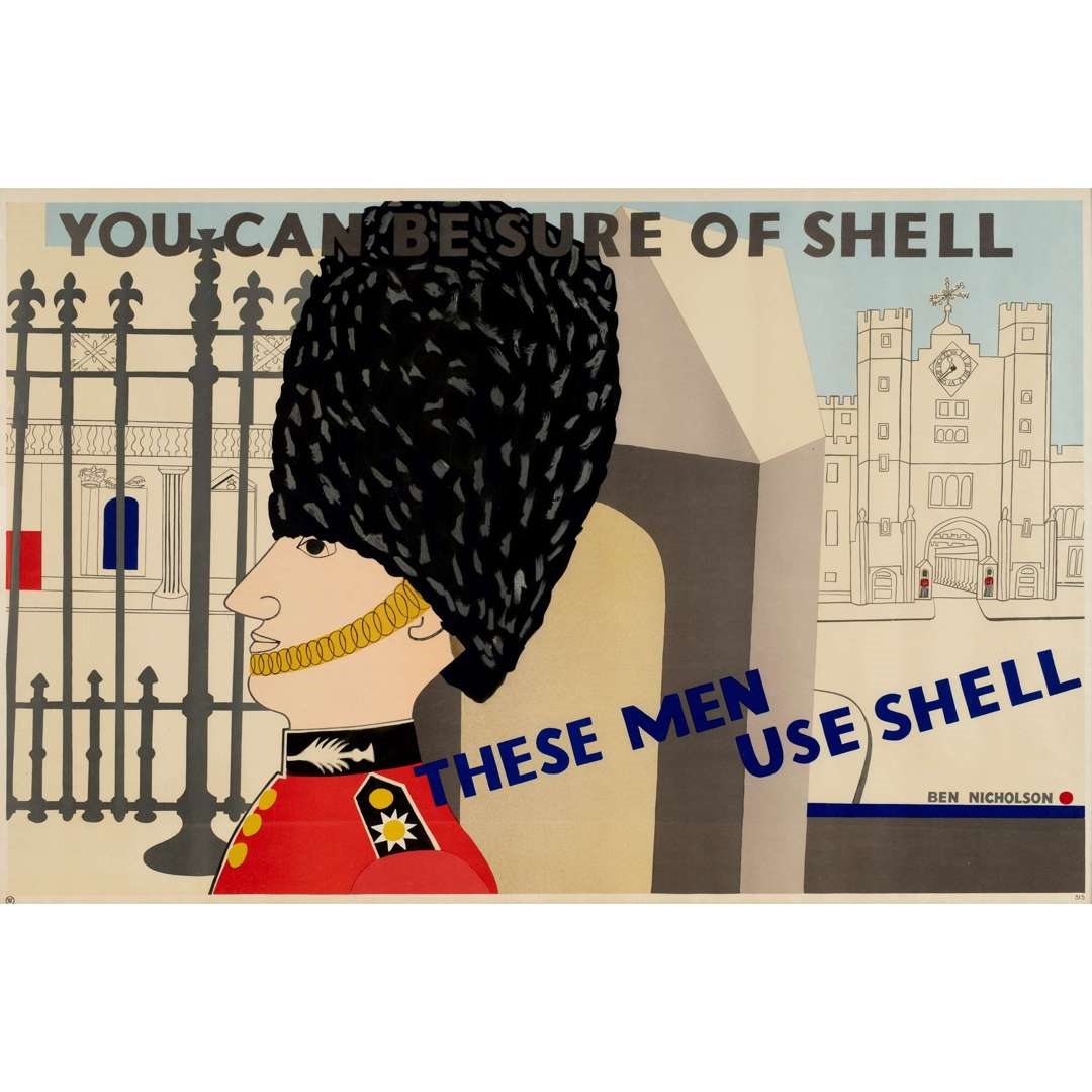 Ben Nicholson | THESE MEN USE SHELL (1938) | MutualArt