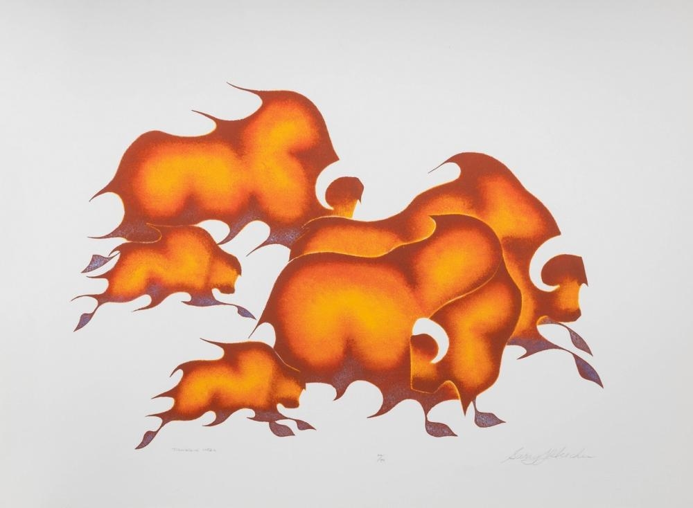 Garry Meeches | Thundering Herd | MutualArt