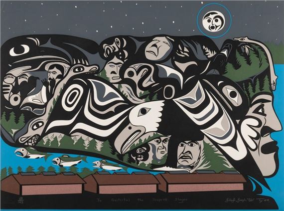 Tyee' Floyd Joseph | Te Qoitcital the Serpent Slayer | MutualArt