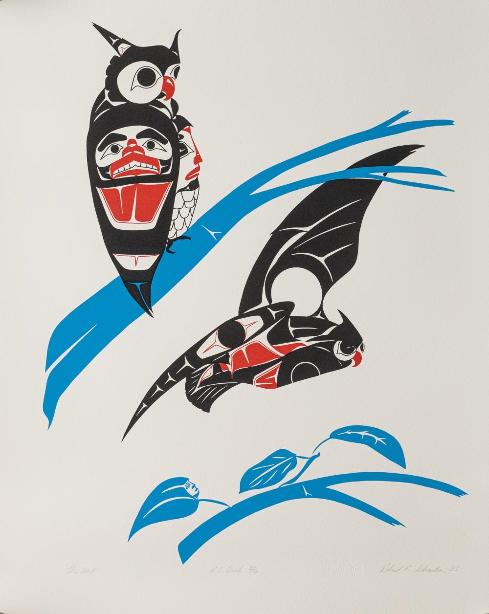 Robert E. Sebastian | BC Owls - The Hunt (85) | MutualArt