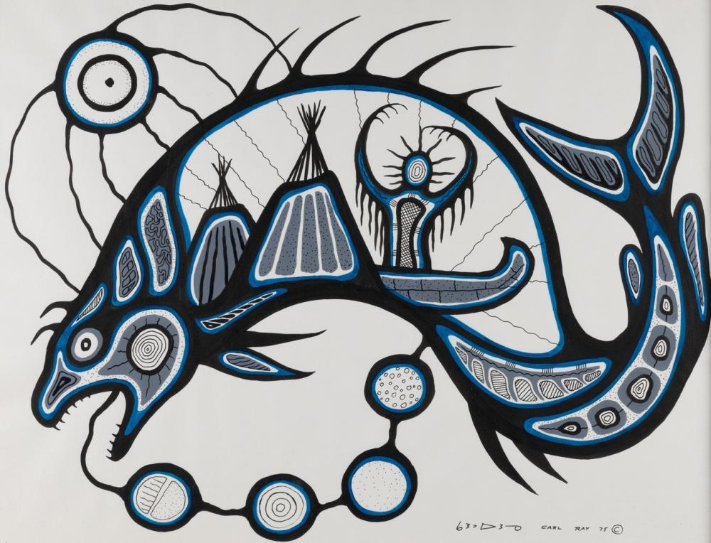 Carl Ray | Medicine Fox (1977) | MutualArt