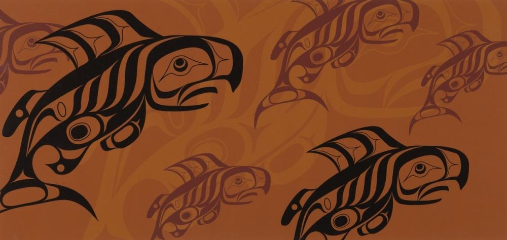 Alano Edzerza | Salmon People | MutualArt