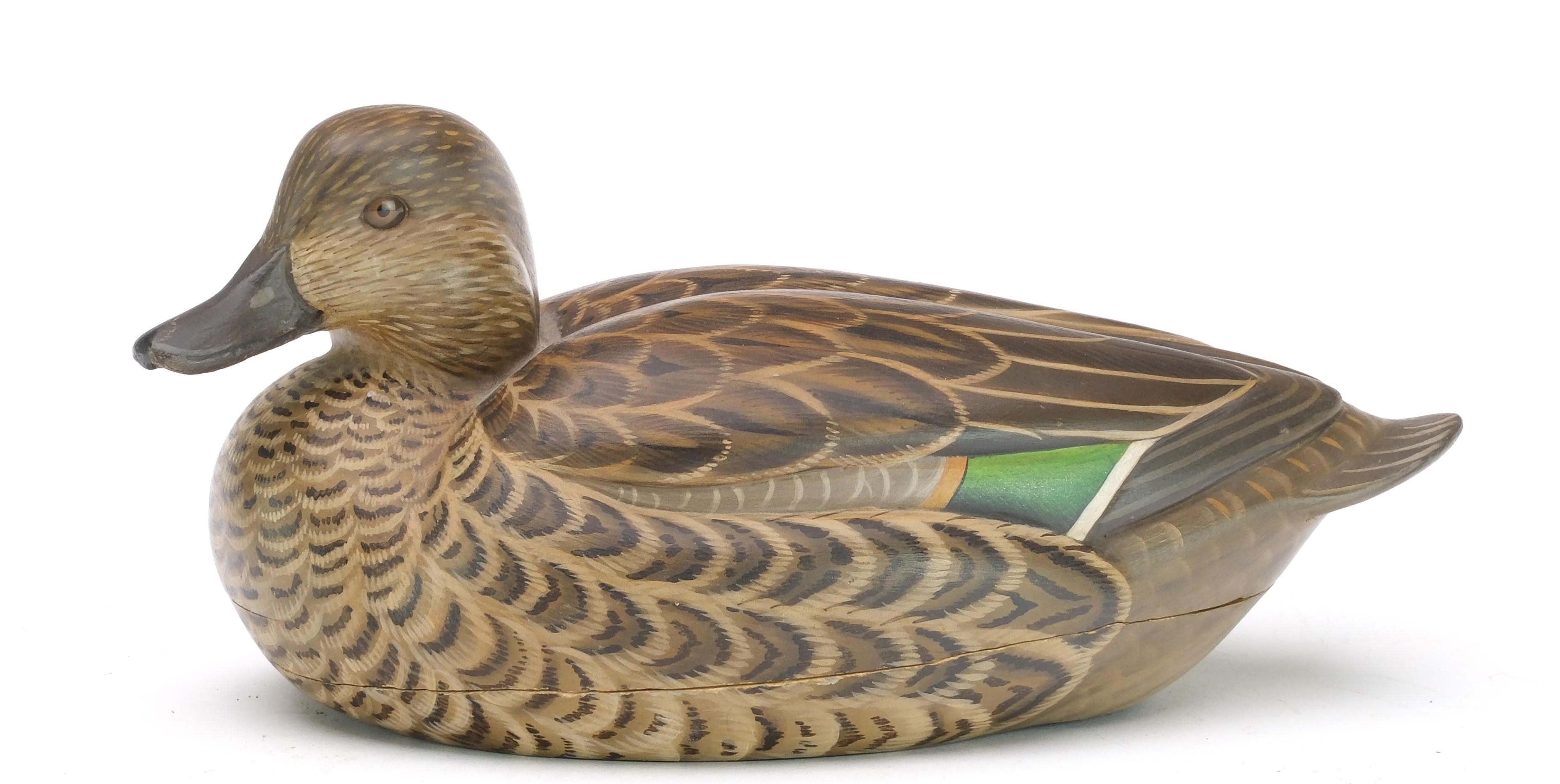 Tom Matus | Green wing teal hen | MutualArt