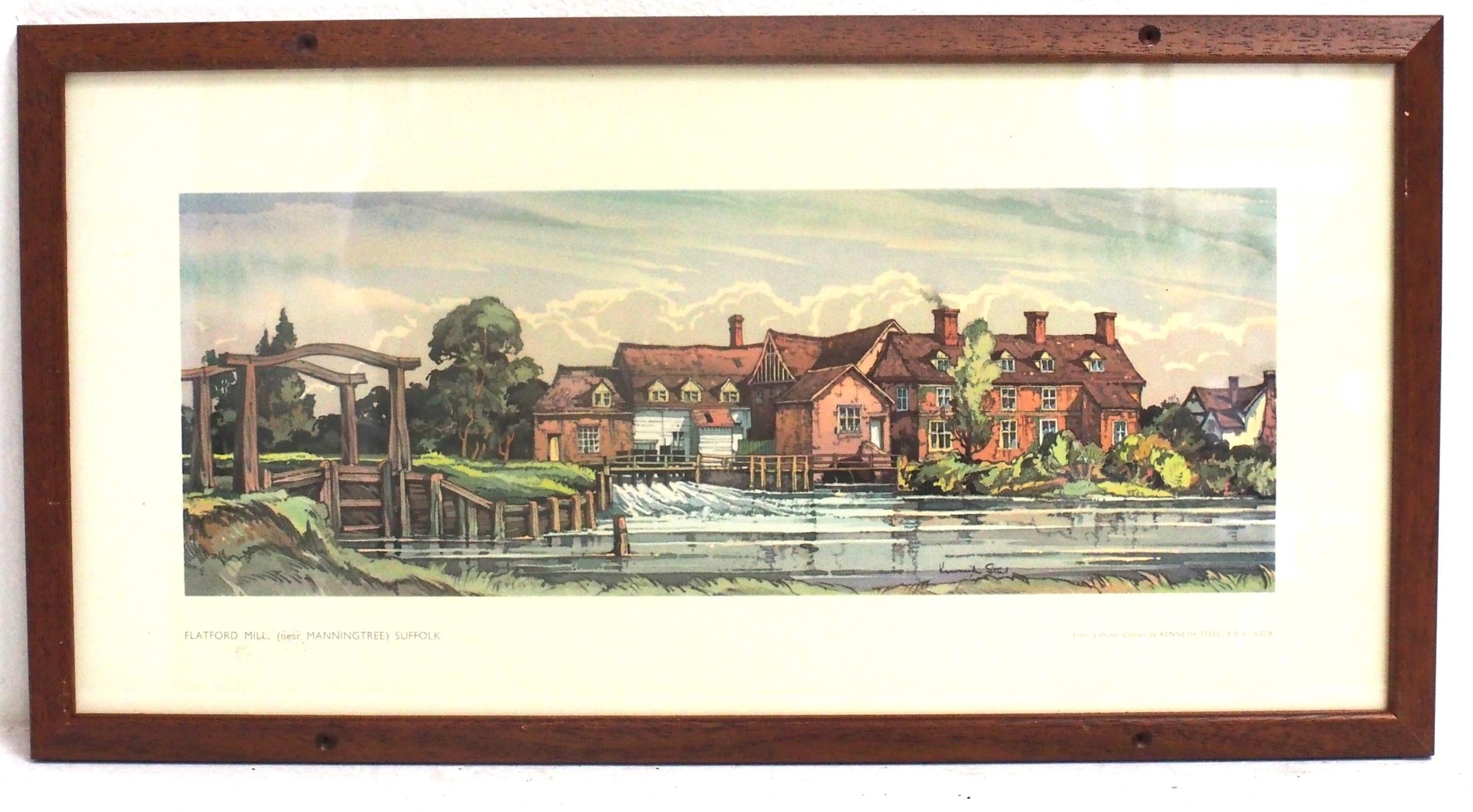 Kenneth Steel | FLATFORD MILL (near MANNINGTREE) SUFFOLK (1950) | MutualArt