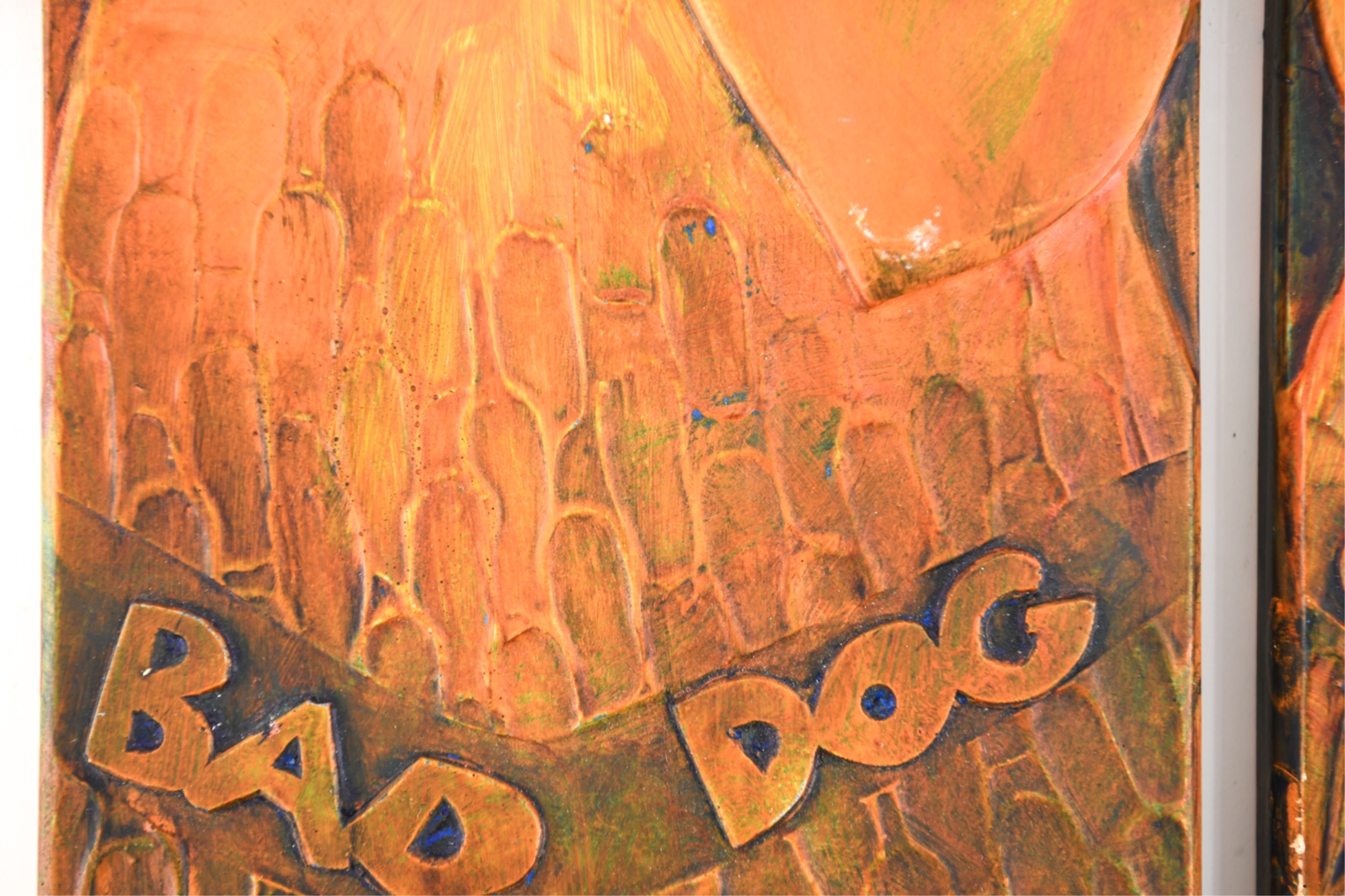 Greg Jaris | 2) GREG JARIS TRICK DOG CERAMIC DOG TILES | MutualArt