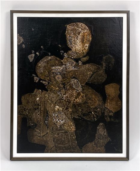 Fred Otnes | FRED OTNES JR. (1930-2015) ABSTRACT MIXED MEDIA | MutualArt