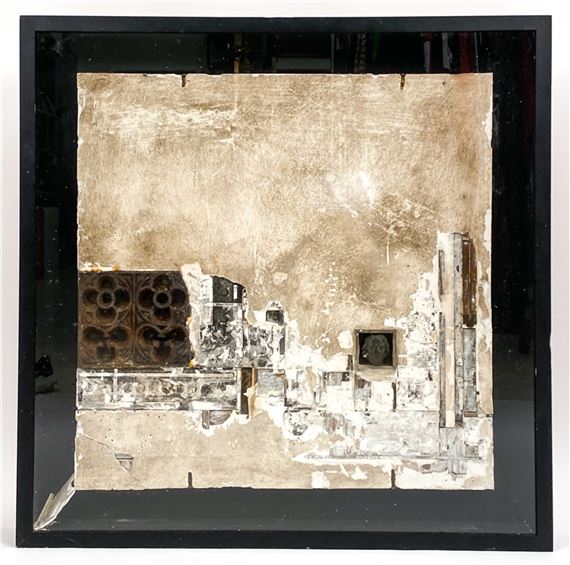 Fred Otnes | FRED OTNES JR. (1930-2015) ABSTRACT MIXED MEDIA | MutualArt