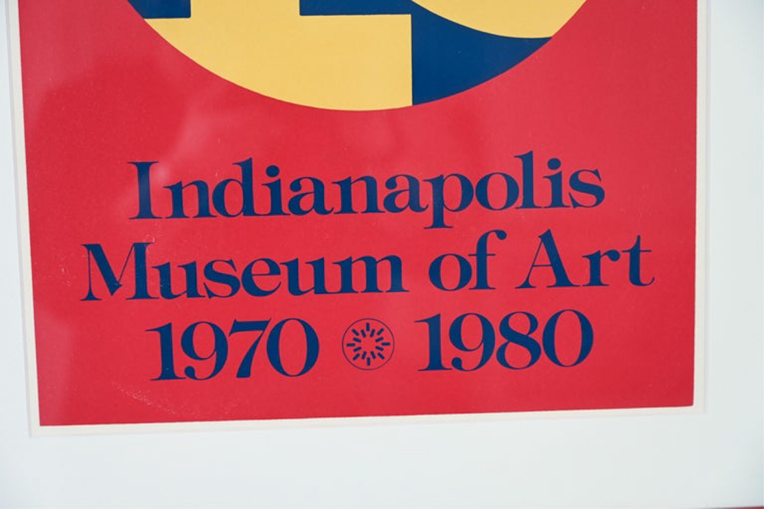 Robert Indiana | INDIANAPOLIS MUSEUM OF ART 10TH ANNIVERSARY POSTER ...