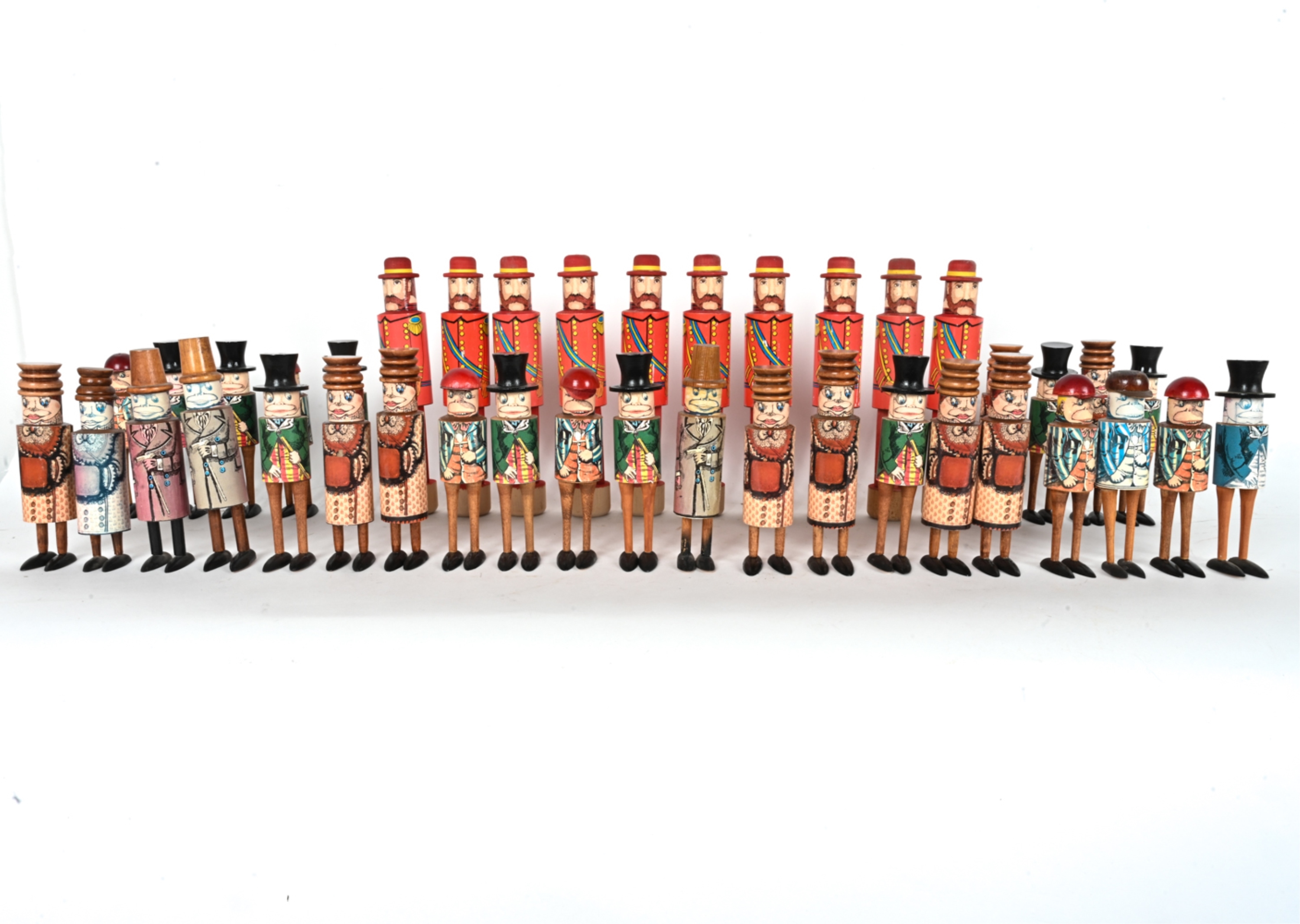 Bill Bell | GROUPING OF BILL BELL COLLECTIBLE WOODEN FIGURES | MutualArt