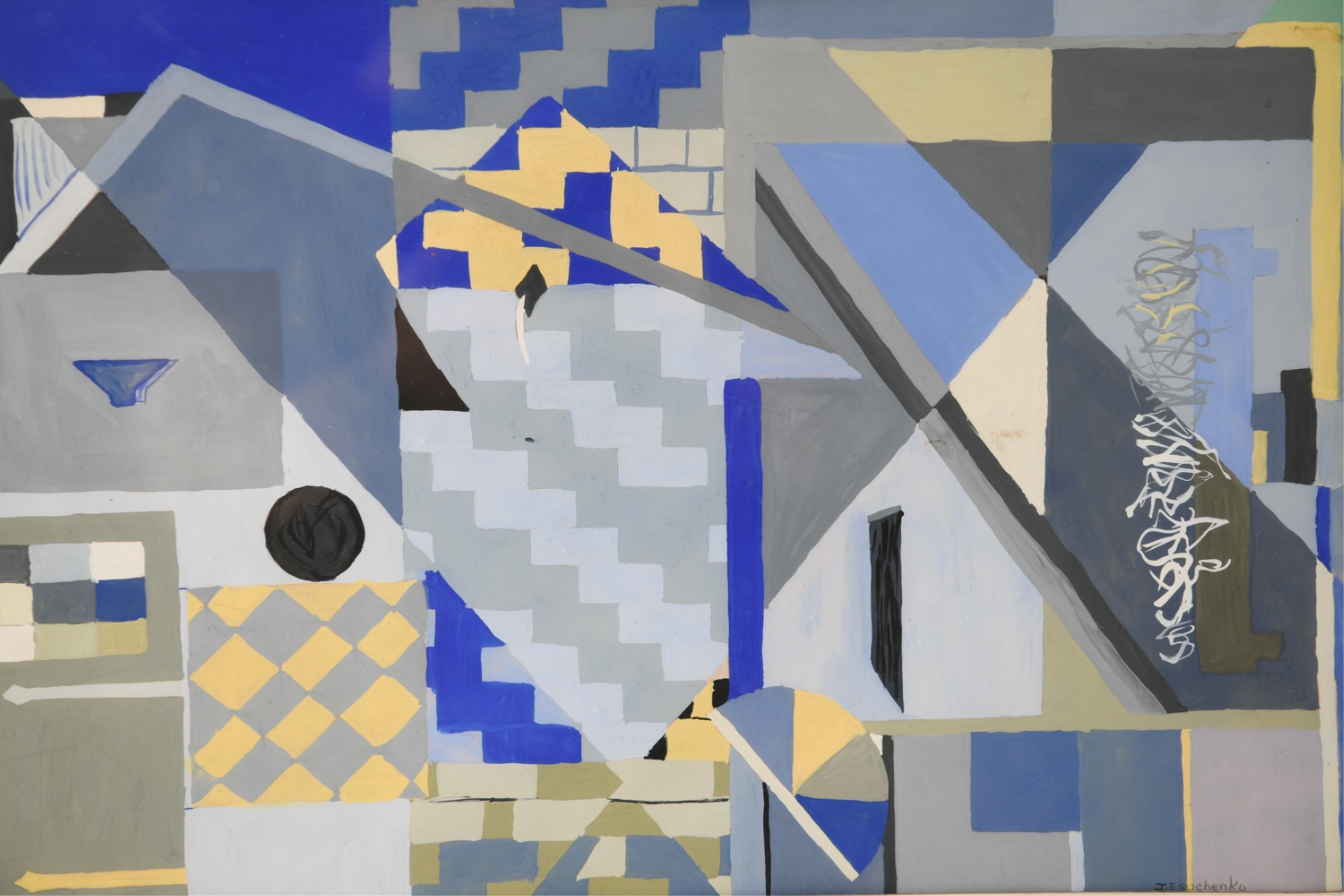 J. E. Suchenko | RUSSIAN/EAST EUROPEAN ABSTRACT PAINTING | MutualArt