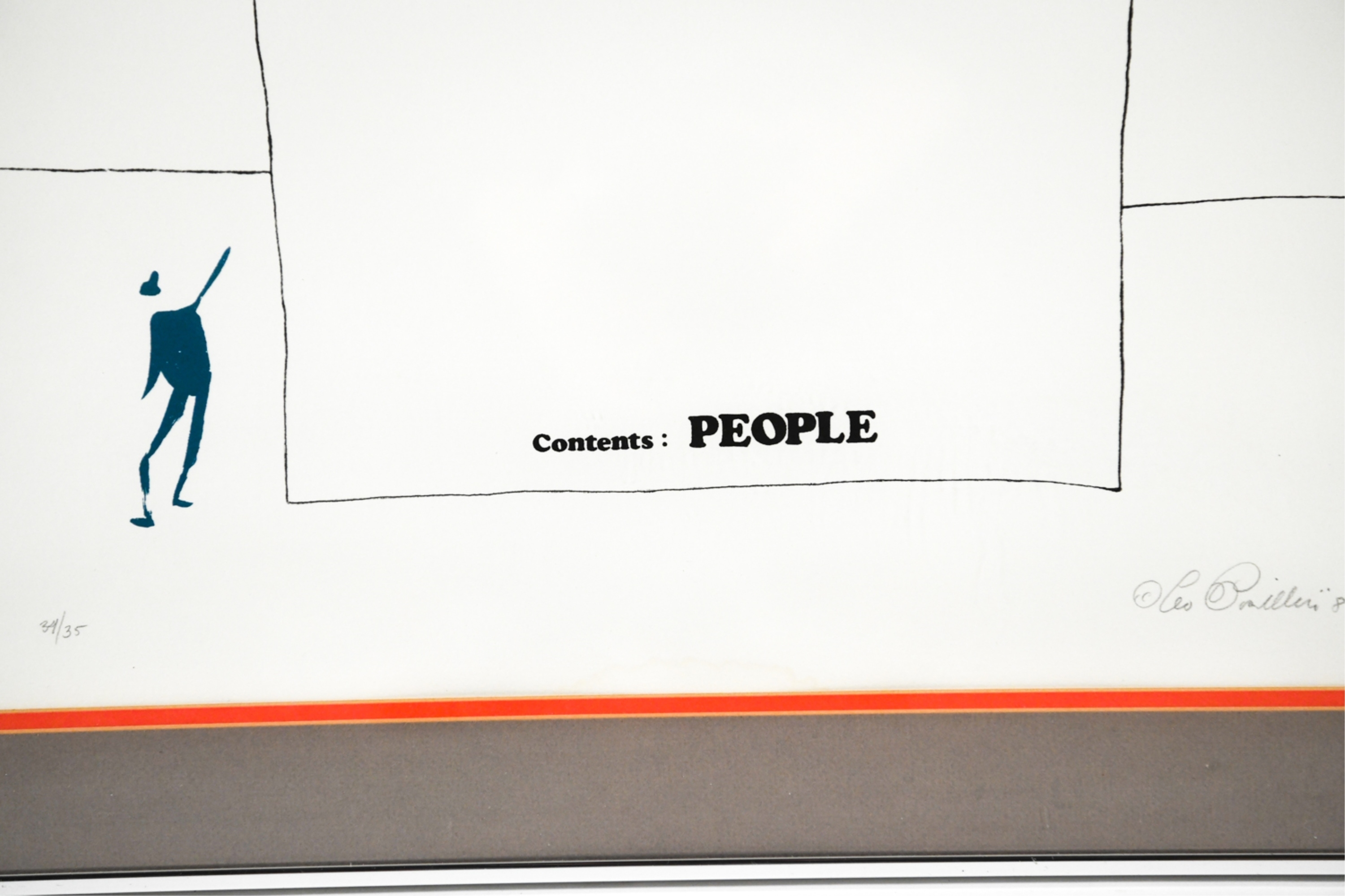 Leo Posillico | LEO POSILLICO MODERN LIMITED SCREEN PRINT, 1981 (81 ...