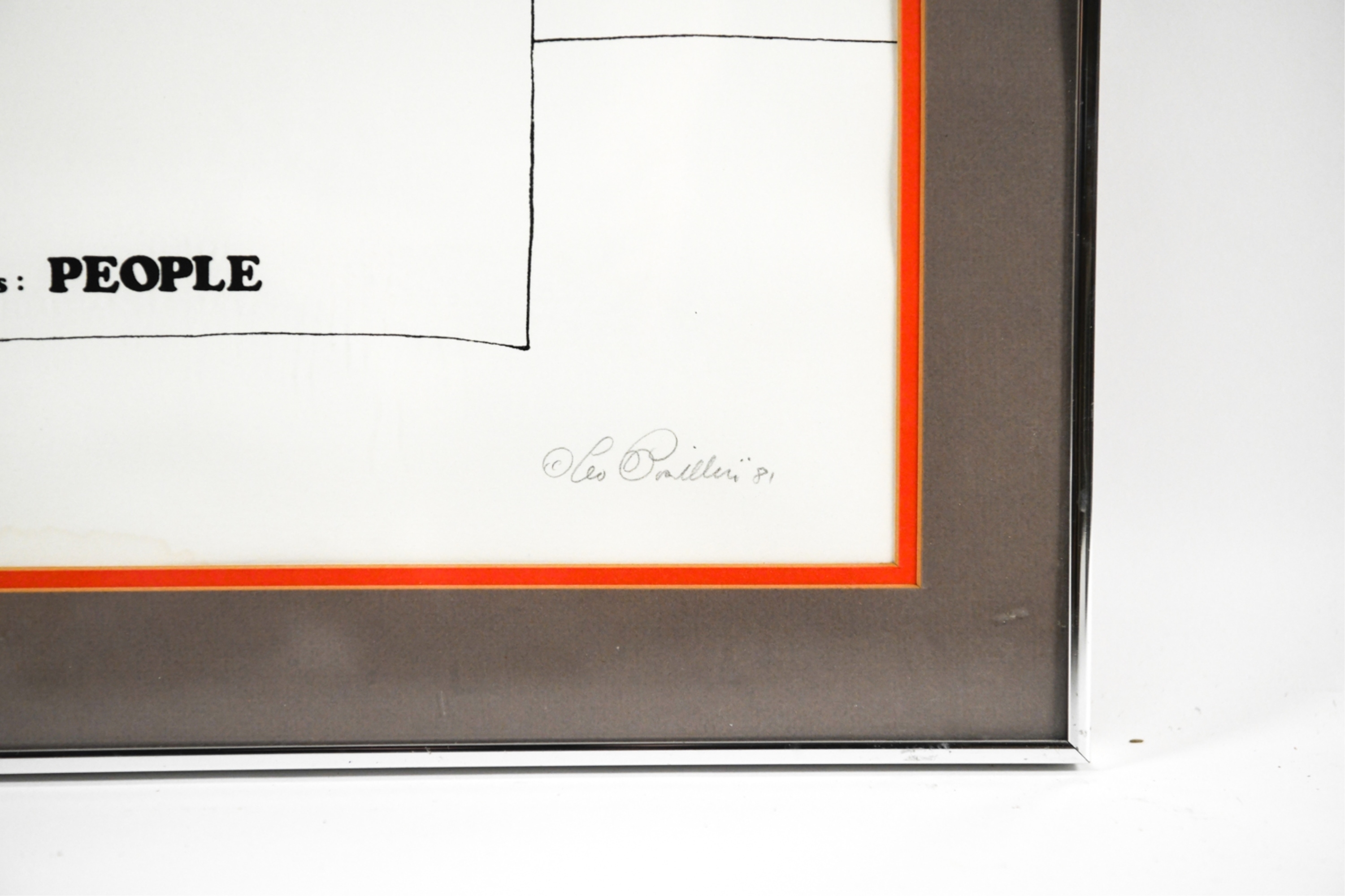 Leo Posillico | LEO POSILLICO MODERN LIMITED SCREEN PRINT, 1981 (81 ...