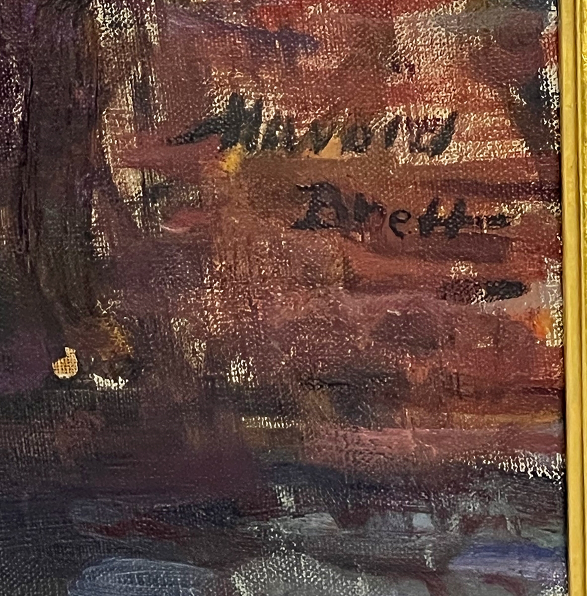 Harold Mathews Brett | standing man wearing red fez and blue robe ...