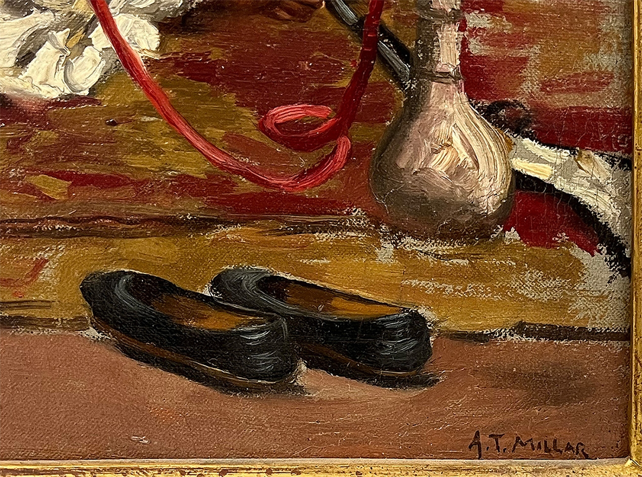 Addison Thomas Millar | Algerian man smoking a hookah (1894) | MutualArt