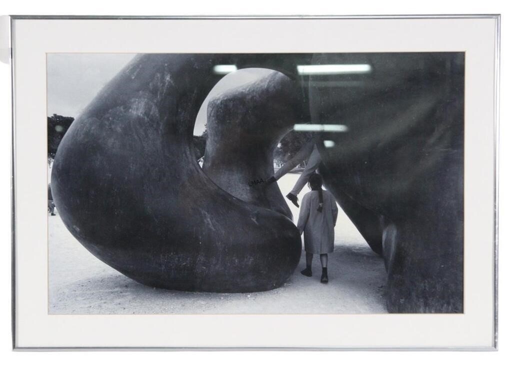 Henry Moore | JUDY YOUENS HENRY MOORE-FRANCE PHOTOGRAPH, 1999 (1999 ...