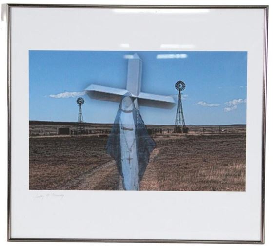 Judy Youens | JUDY YOUENS MADONNA ON CROSS PHOTOGRAPH | MutualArt