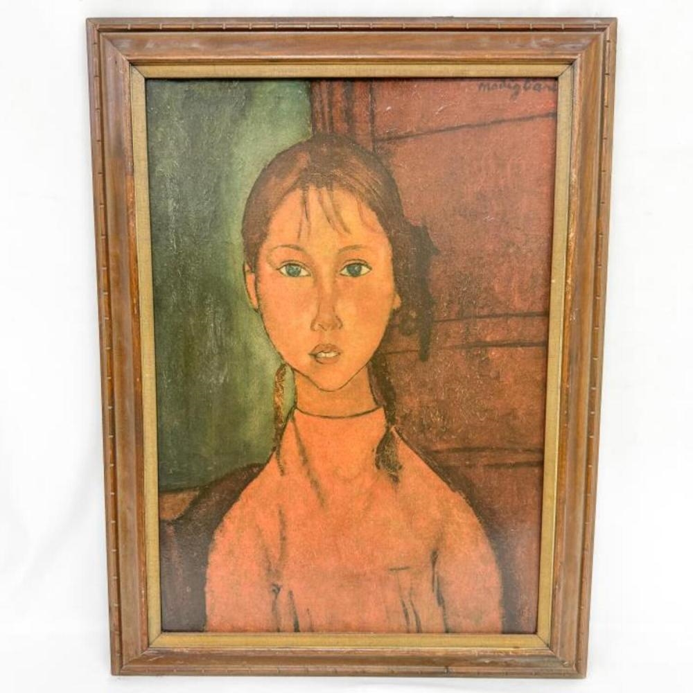 Amedeo Modigliani | Group of 3 After Amedeo Modigliani Framed Prints ...
