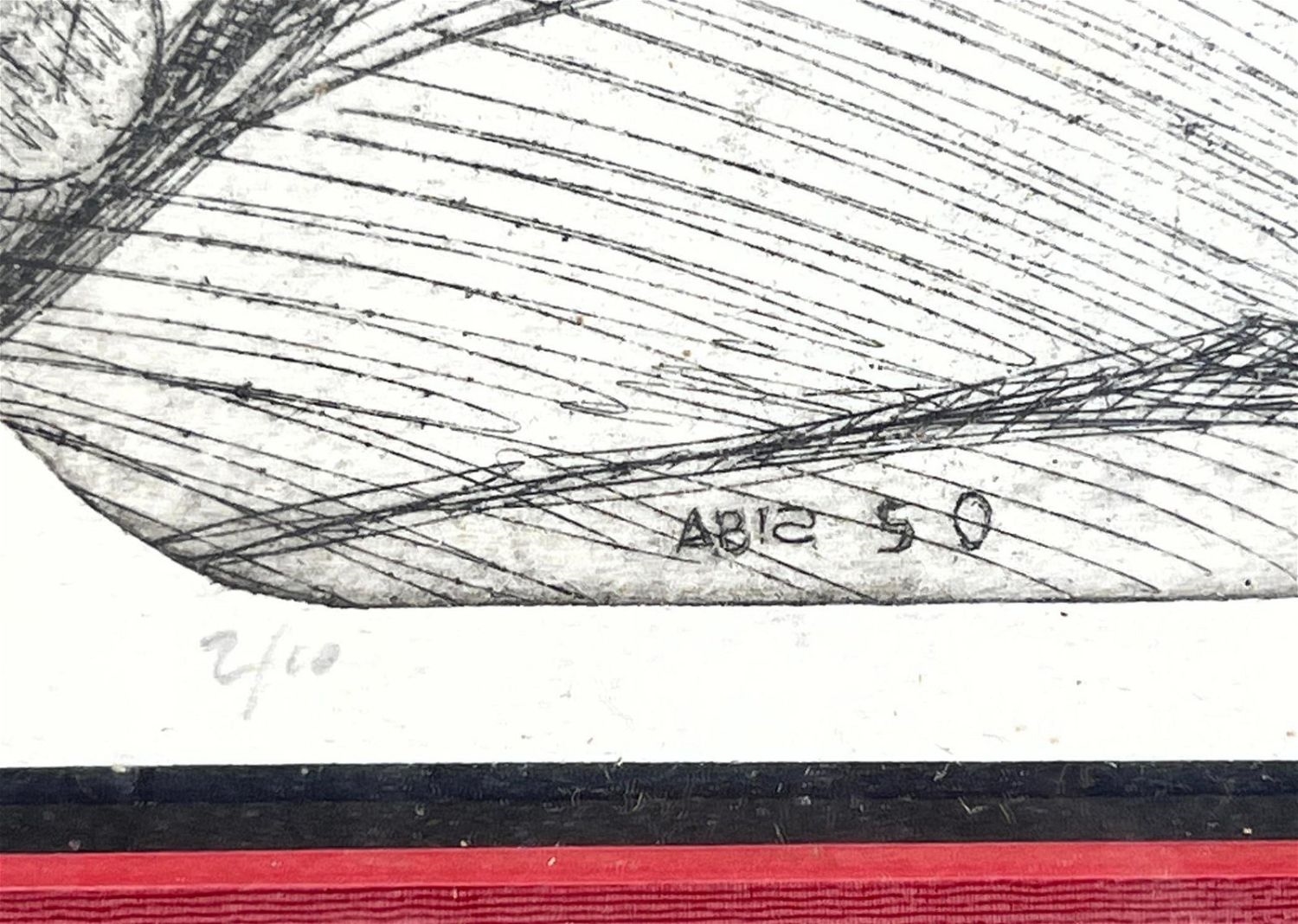 Mario Abis | Mario Abis Figural Etching Print | MutualArt