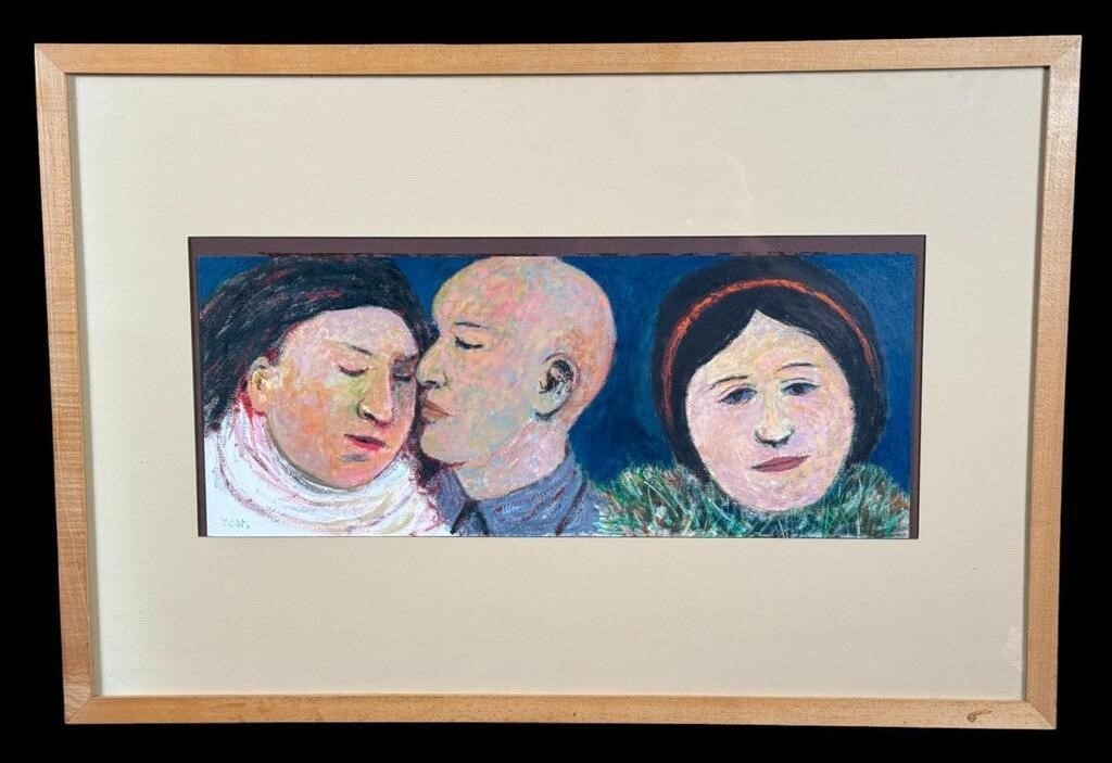 Herbert Richard Mears | HERB MEARS THE FAMILY OIL ON BOARD | MutualArt