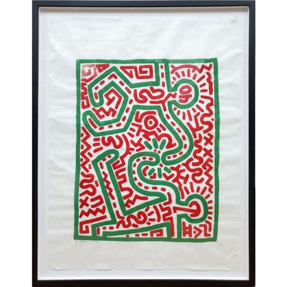 Keith Haring | Attributed to Keith Haring (1983) | MutualArt