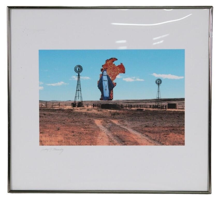 Judy Youens | JUDY YOUENS MADONNA IN FLAME PHOTOGRAPH | MutualArt