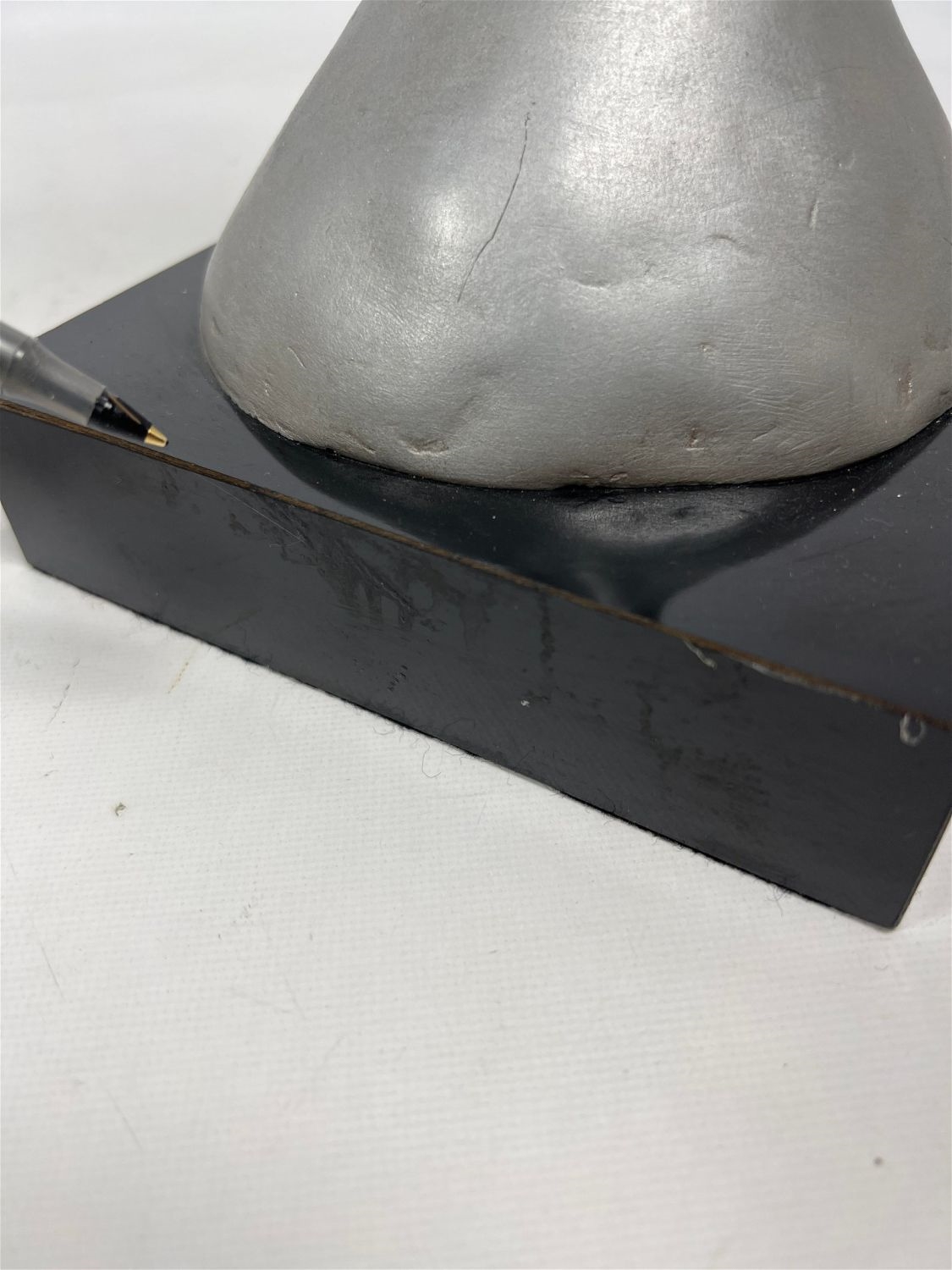 Dorothy Graham | Dorothy Graham Plaster Modernist Sculpture. Silver ...