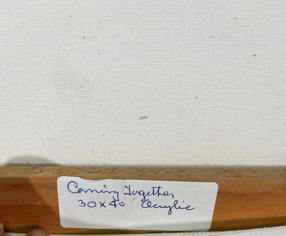 Bob Weir | BOB WEIR ACRYLIC ON LEXAN COMING TOGETHER | MutualArt