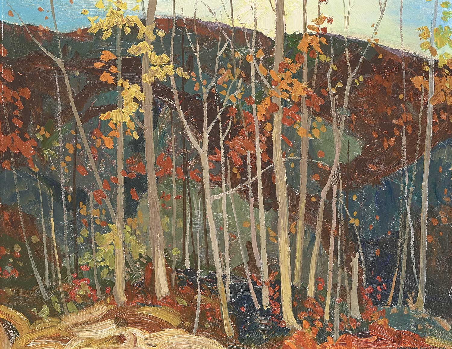 Joachim George Gauthier | Evening Woodland, Near Barry's Bay (1960 ...