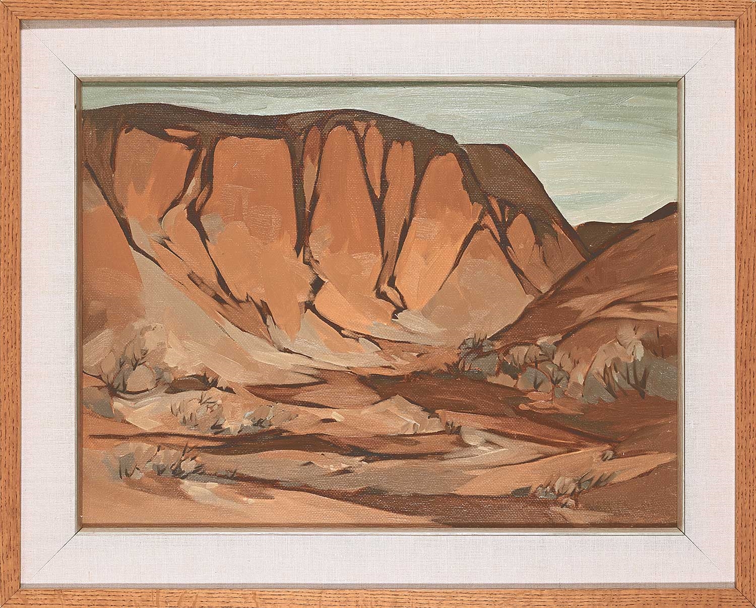 Luke Lindoe | Coulee in Till (1981) | MutualArt