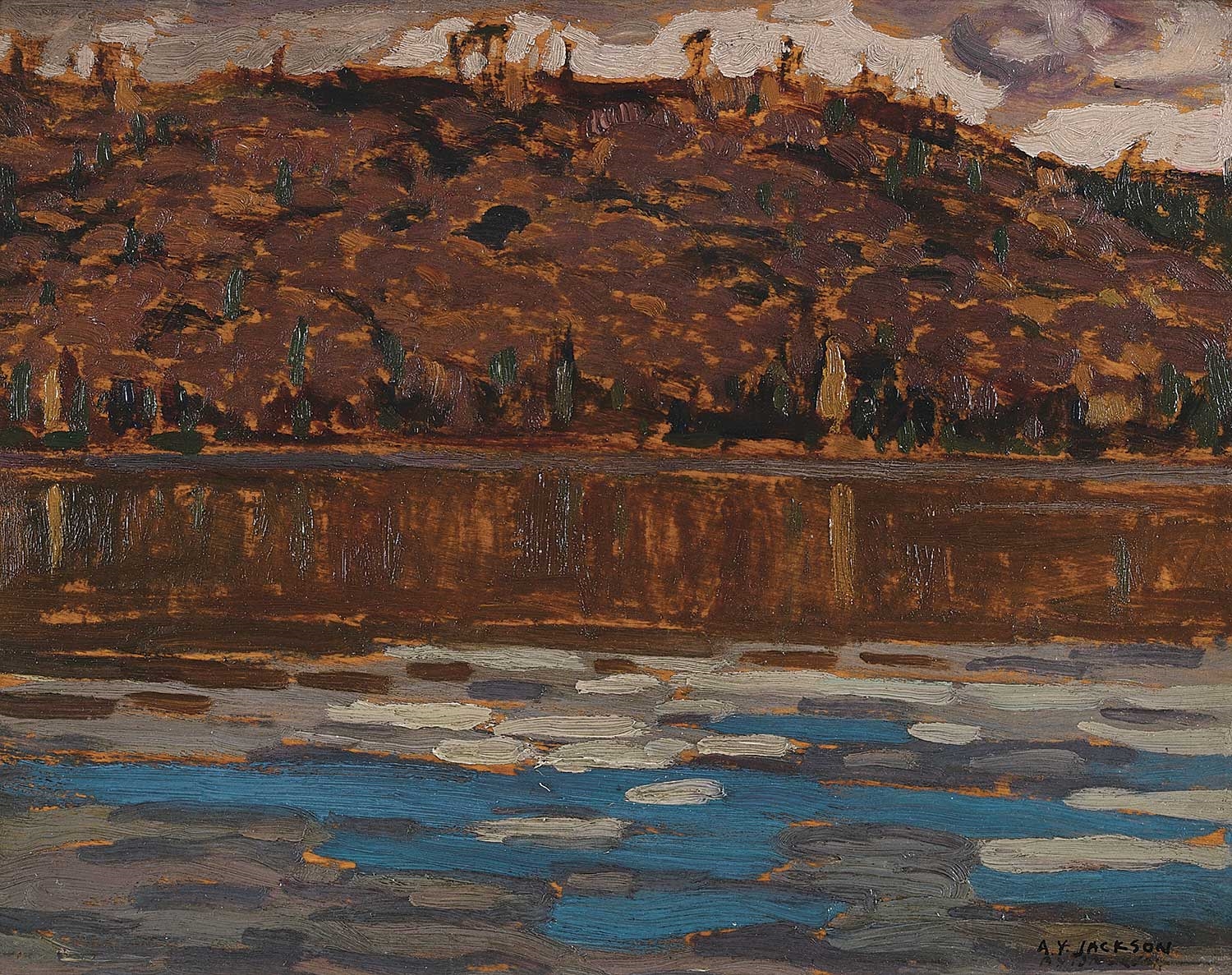 Alexander Young Jackson | The Colin Range, Jasper Park (1924) | MutualArt