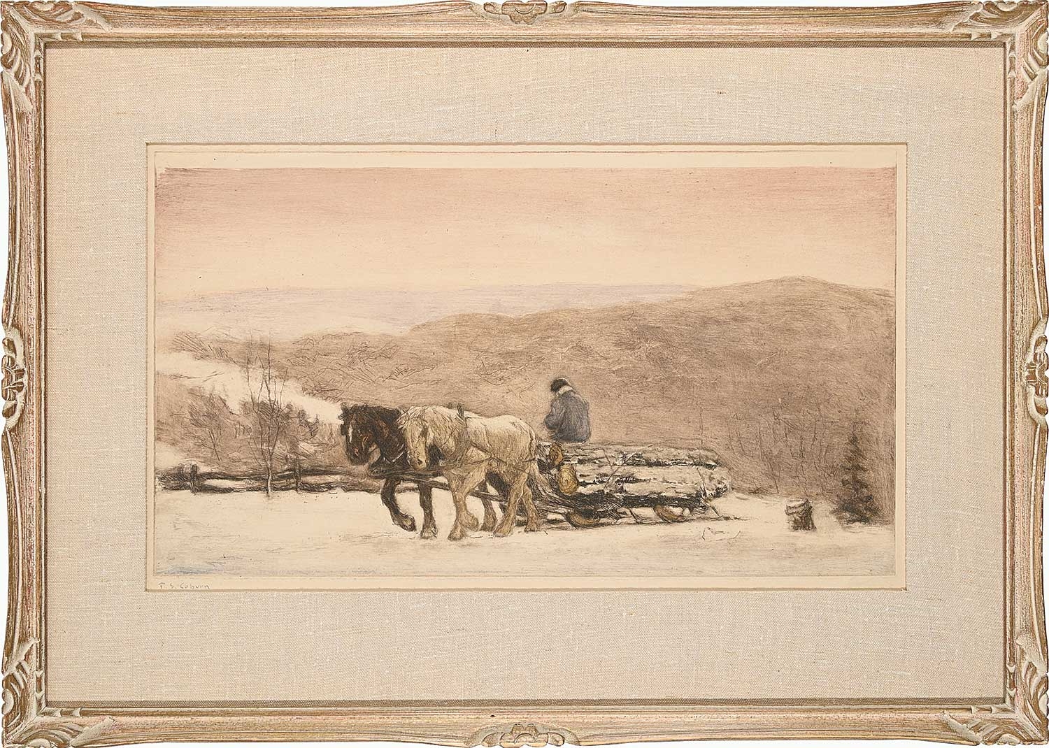 Frederick Simpson Coburn | The Last Load | MutualArt