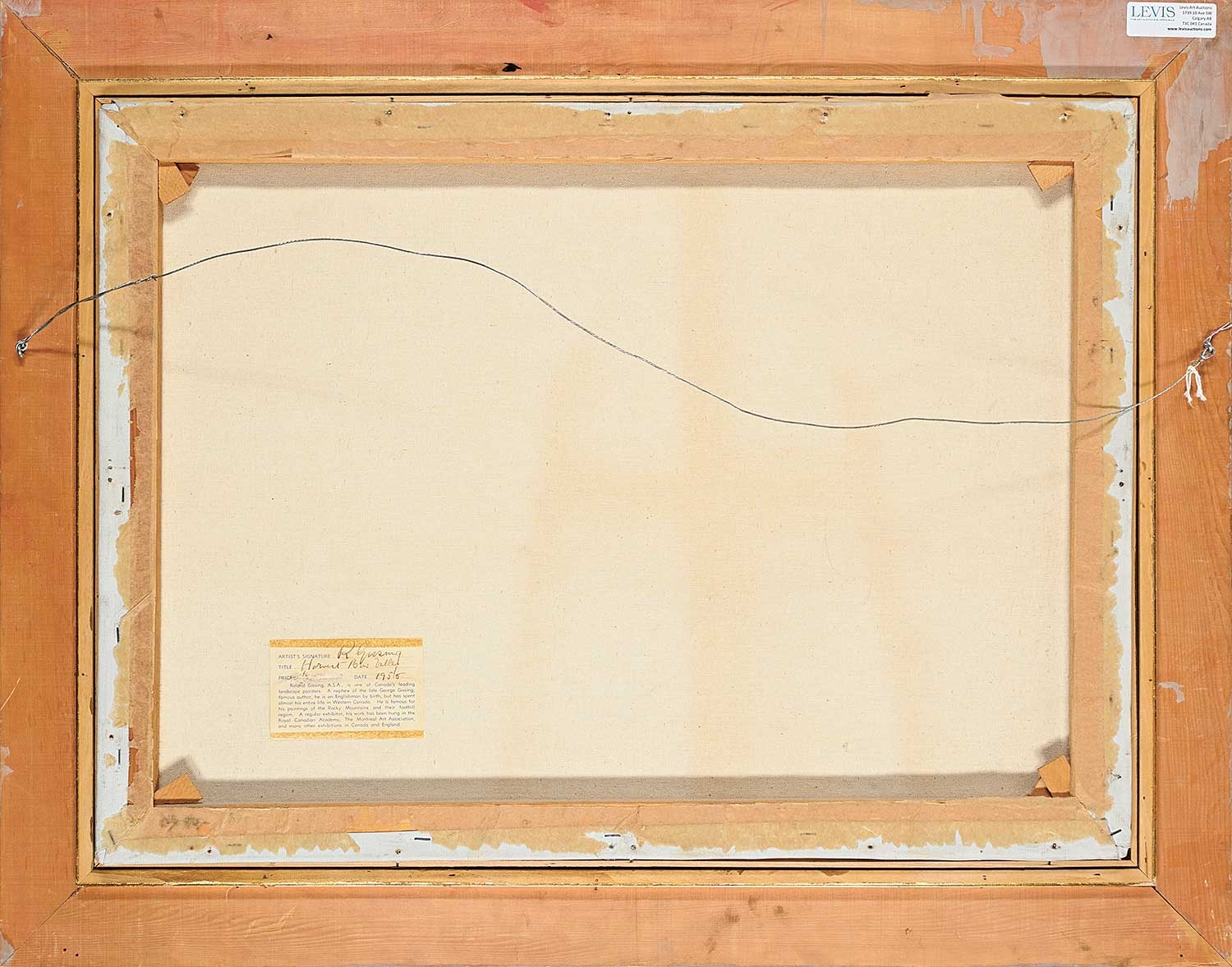 Roland Gissing | Harvest Bow Valley (1955) | MutualArt