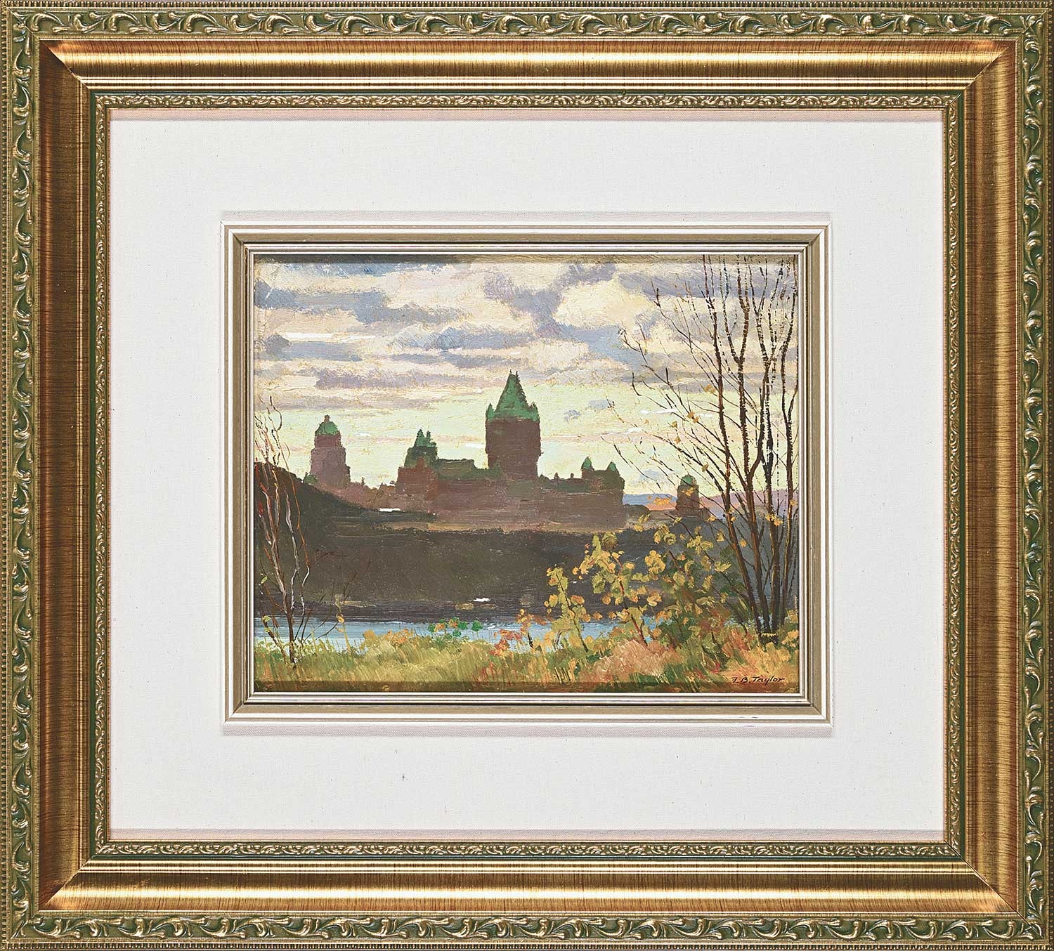 Frederick B. Taylor | The Chateau Frontenac etc. from Levis (1949 ...
