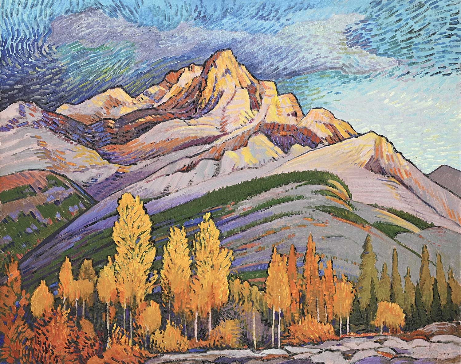 Nicholas Bott | ROCKY MOUNTAIN SUNRISE | MutualArt