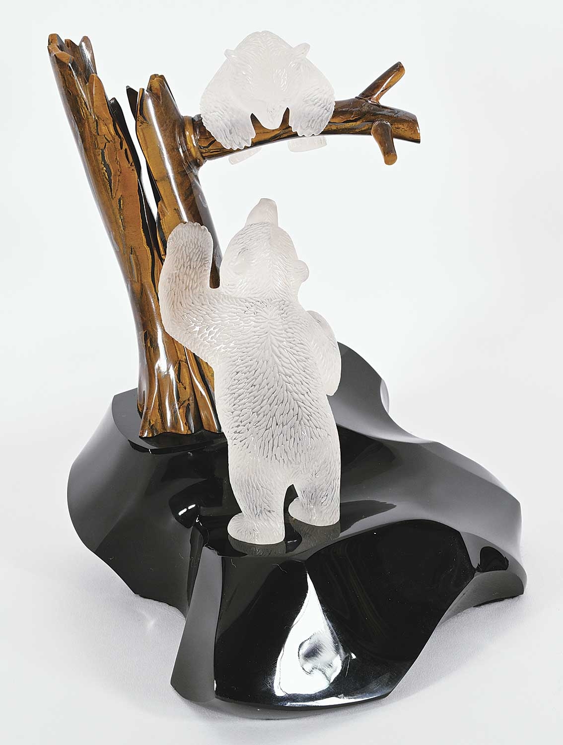Lyle Sopel | Making Friends - Mama and Cub | MutualArt