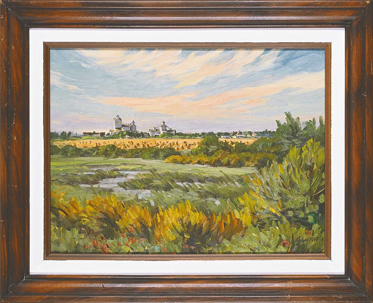 Ernest Luthi | Oat Stooks at Watrous (1972 - 1973) | MutualArt