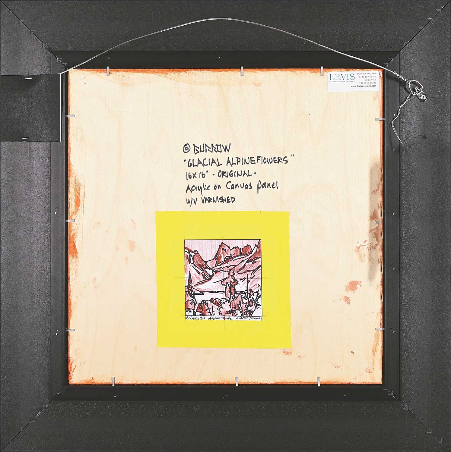 John H. Burrow | Glacial Alpine Flowers | MutualArt