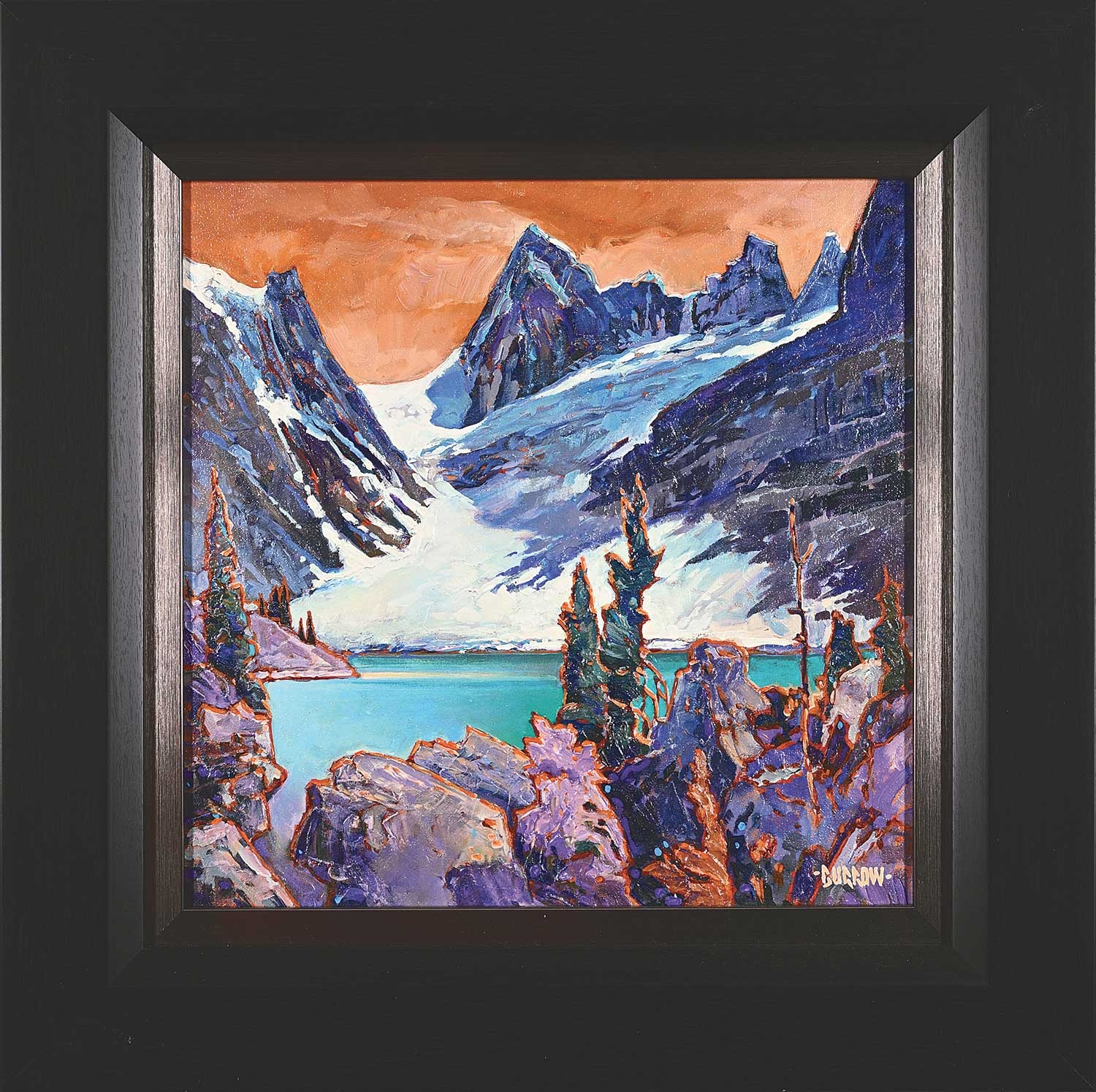 John H. Burrow | Glacial Alpine Flowers | MutualArt