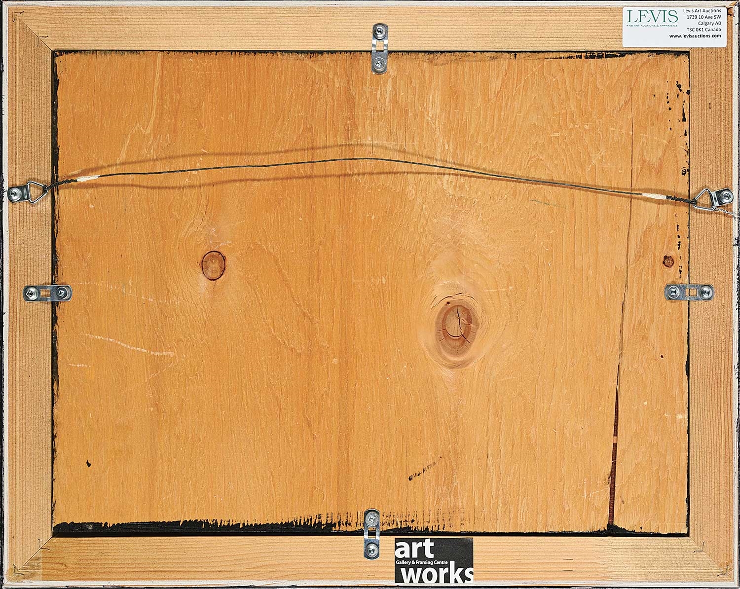 Dale Auger | Untitled - Bear Spirit and Teepee | MutualArt