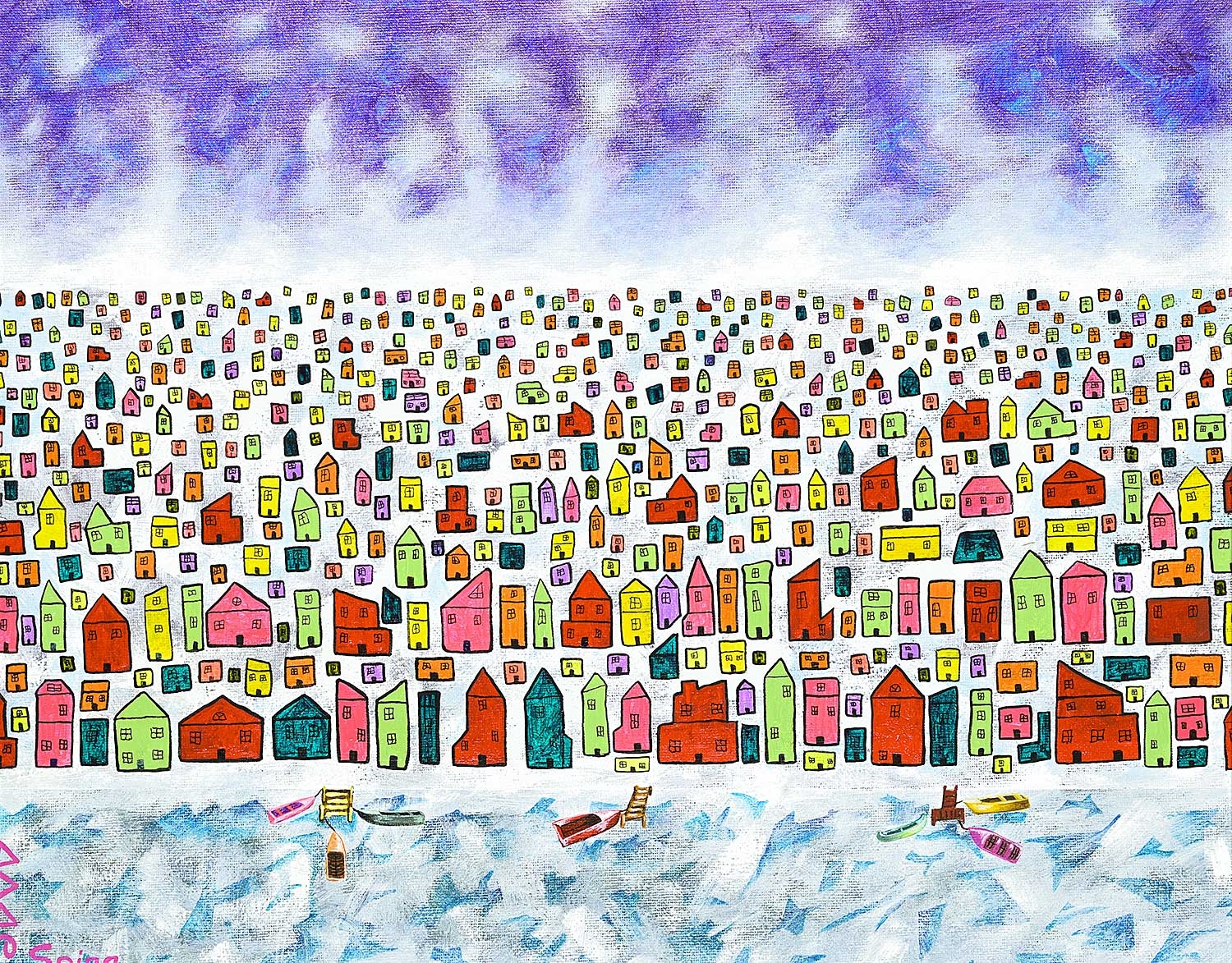 Ferdinando Nichola Spina | Big Inuit Town (2009) | MutualArt