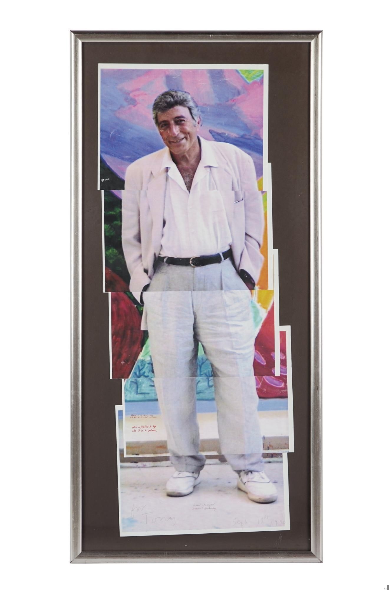 David Hockney | Tony Bennett | David Hockney Gifted and Inscribed ...