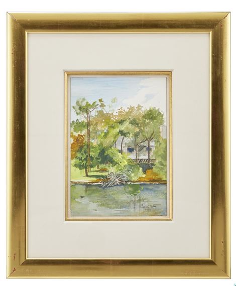 Tony Bennett | Tony Bennett | Original Interlochen, Michigan Watercolor ...