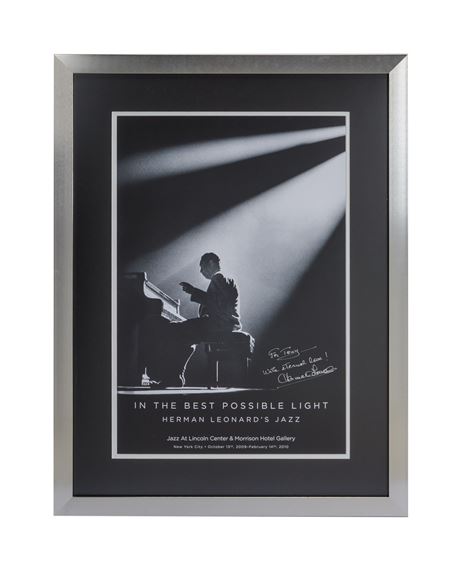 Herman Leonard | Tony Bennett | Herman Leonard Signed Art Exhibition ...