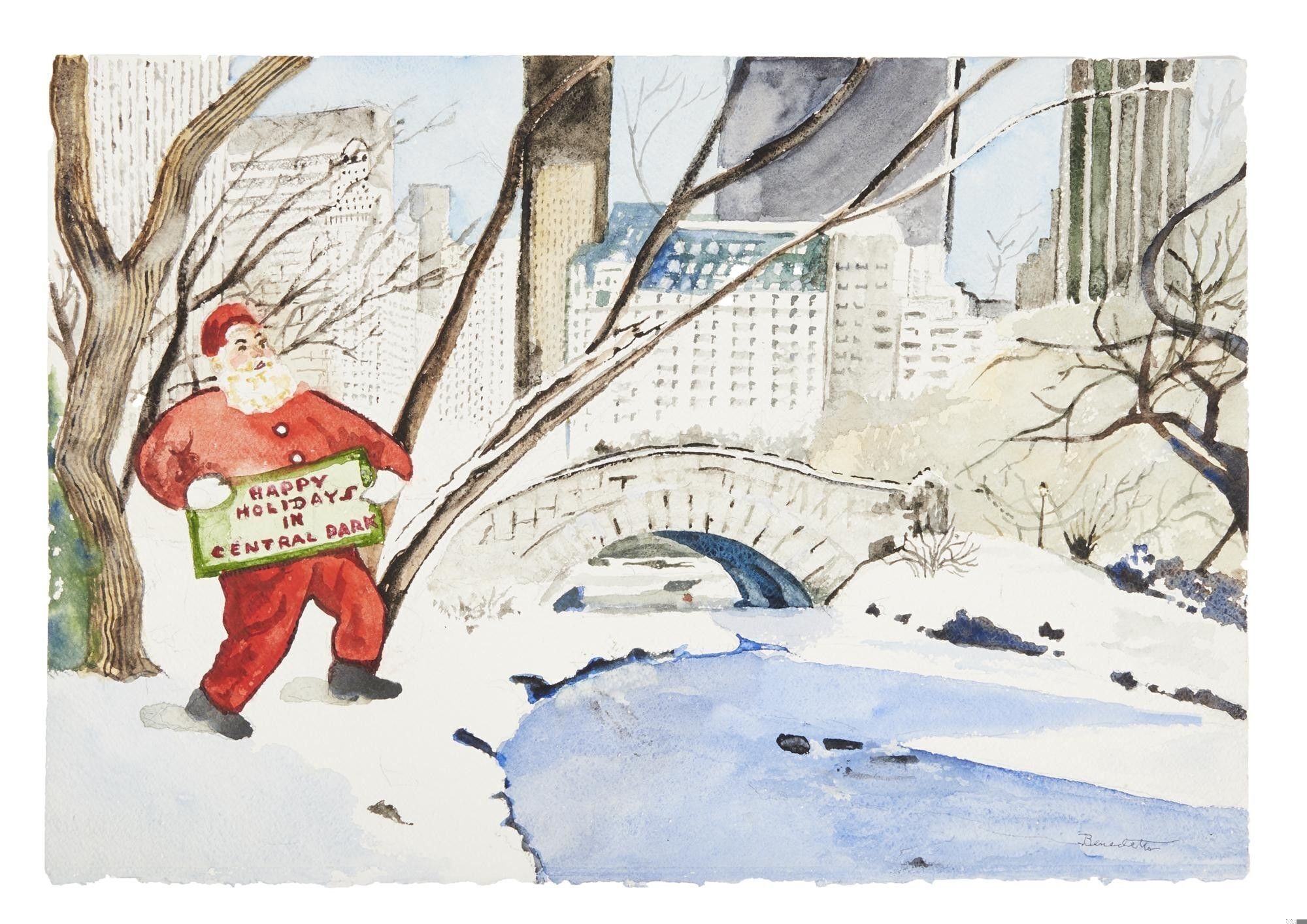 Tony Bennett | Tony Bennett | Original Central Park Santa Claus ...