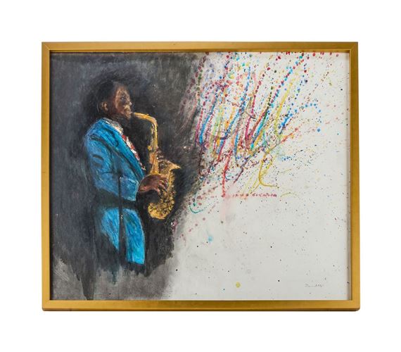 Tony Bennett | Tony Bennett | Original Charlie Parker Portrait Painting ...