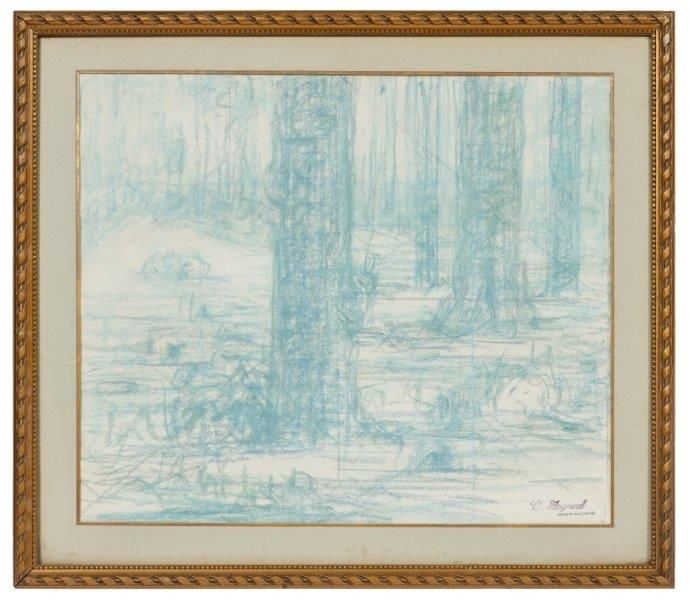 Charles Angrand | The forest | MutualArt